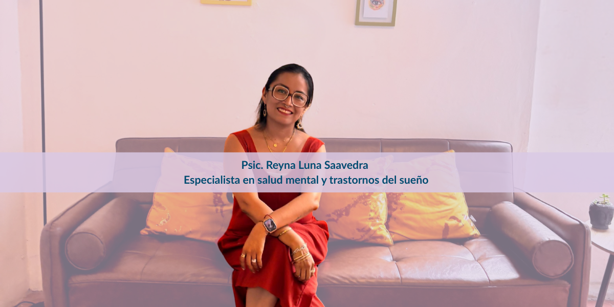 Psicóloga Reyna Luna Saavedra